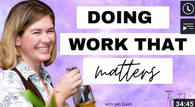 Doing Work That Matters; A Discussion between Rhiannon Crispe and Jen ...